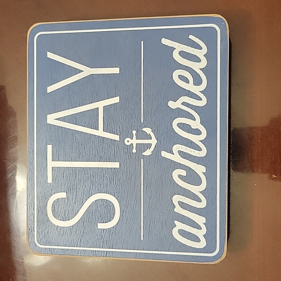 Hobby Lobby | Wall Decor | Stay Anchored Wall Art | Poshmark